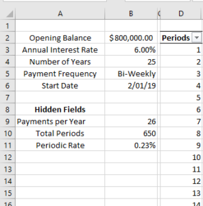 Creating a Basic Loan Amortization Schedule Without Code - Macrordinary