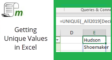 3 different ways to get unique values in Excel - Macrordinary