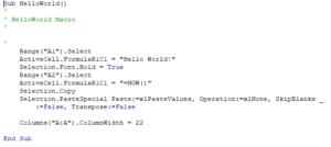 Ranges in Office Script - They are different than VBA! - Macrordinary