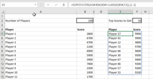 Top N Results from Excel using Dynamic Arrays - Macrordinary
