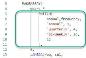 LAMBDA() in Excel - Generating an Amortization Schedule - Macrordinary